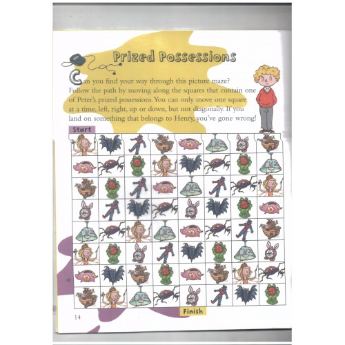 Kids - Activity Books - Horrid Henrys Mad Mazes used book for best ...